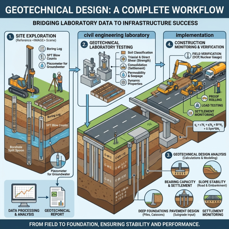 Geotechnical Design: Principles, Process, and Engineering Applications